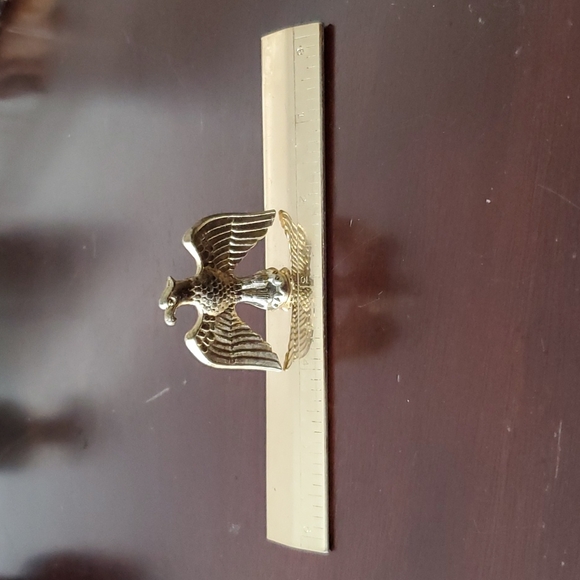 Vintage | Office | Vintage Brass Eagle Ruler | Poshmark